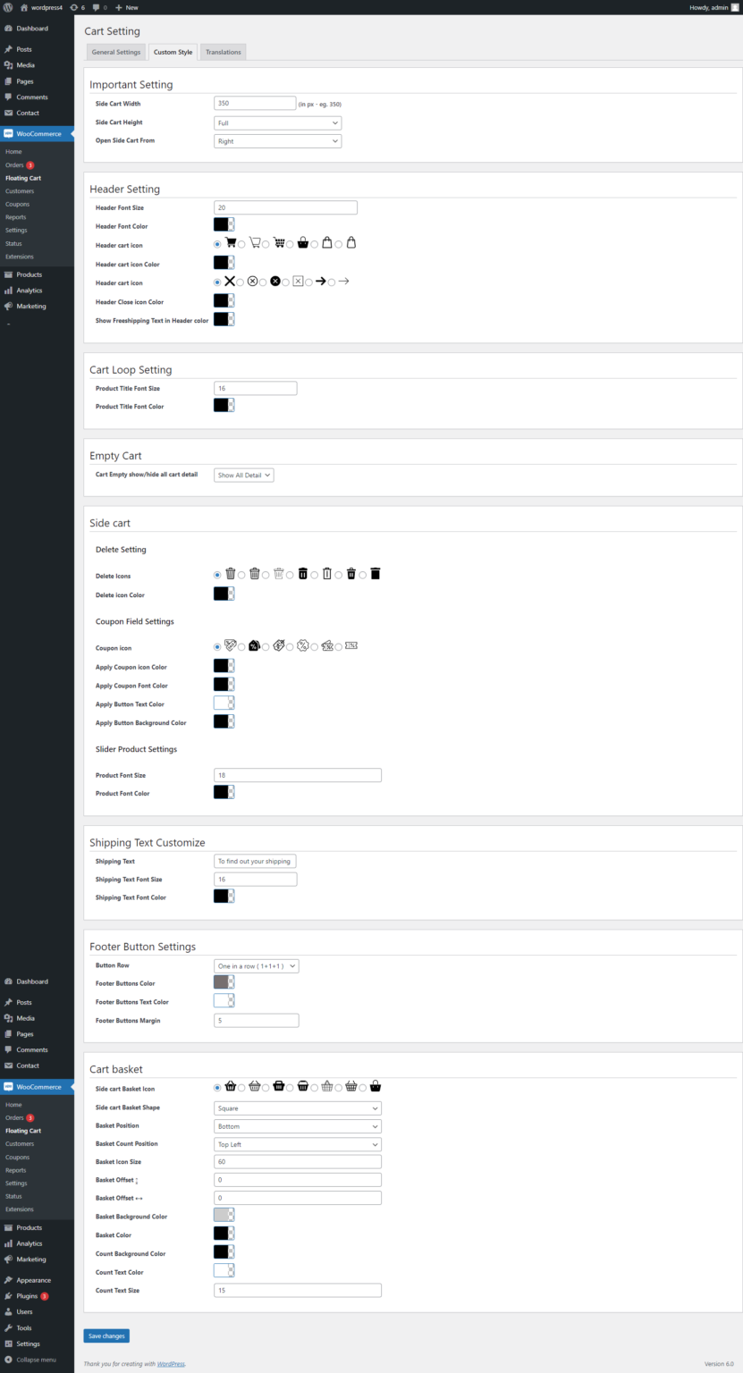 How add multiple items to Floating Cart in WooCommerce - Plugin999