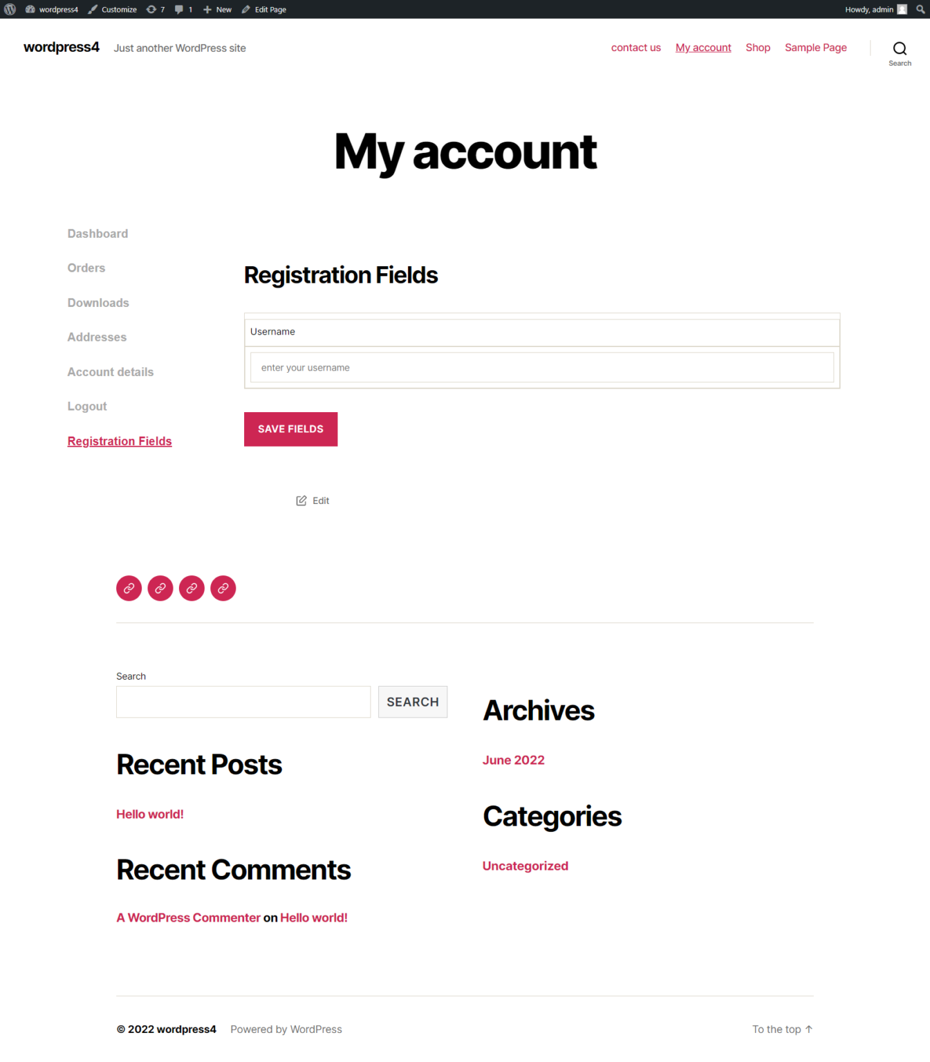 How do Custom Field account Registration in WooCommerce - Plugin999