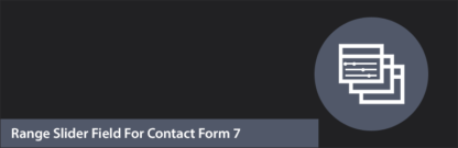 How do create Range Slider Fields Contact Form 7 - Plugin999